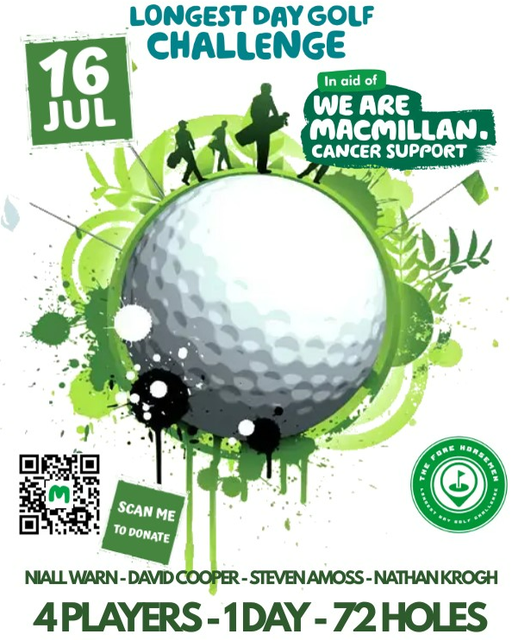 Longest Day Golf Challenge in aid of Macmillan Cancer Support ...